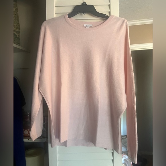 J. Jill | Sweaters | J Jill Pink Cashmere Sweater Small Euc | Poshmark